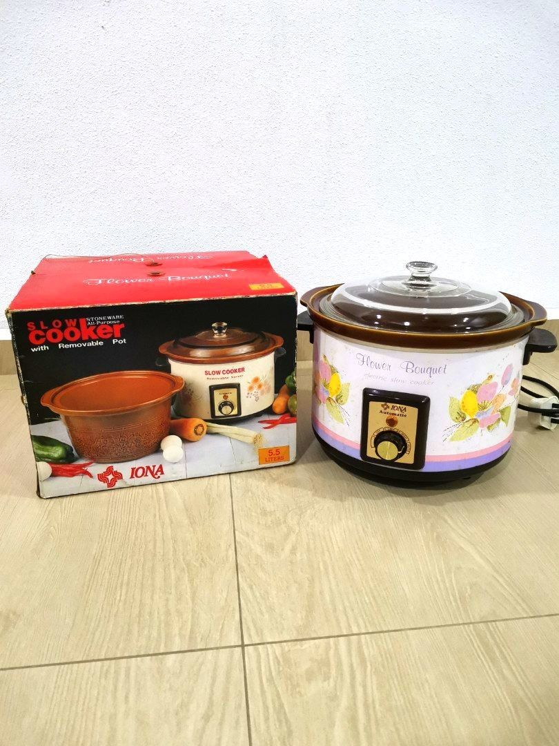 Iona 5.5L Slow cooker, TV & Home Appliances, Kitchen Appliances ...