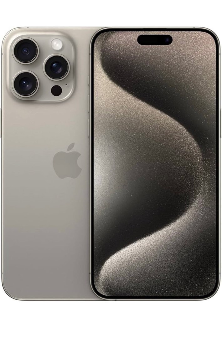 iPhone 15 Pro Max 256 GB Natural Titanium Sealed New SingTel Telco Set ...