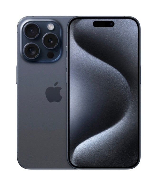 Iphone 15 pro max blue titanum, Mobile Phones & Gadgets, Mobile Phones ...
