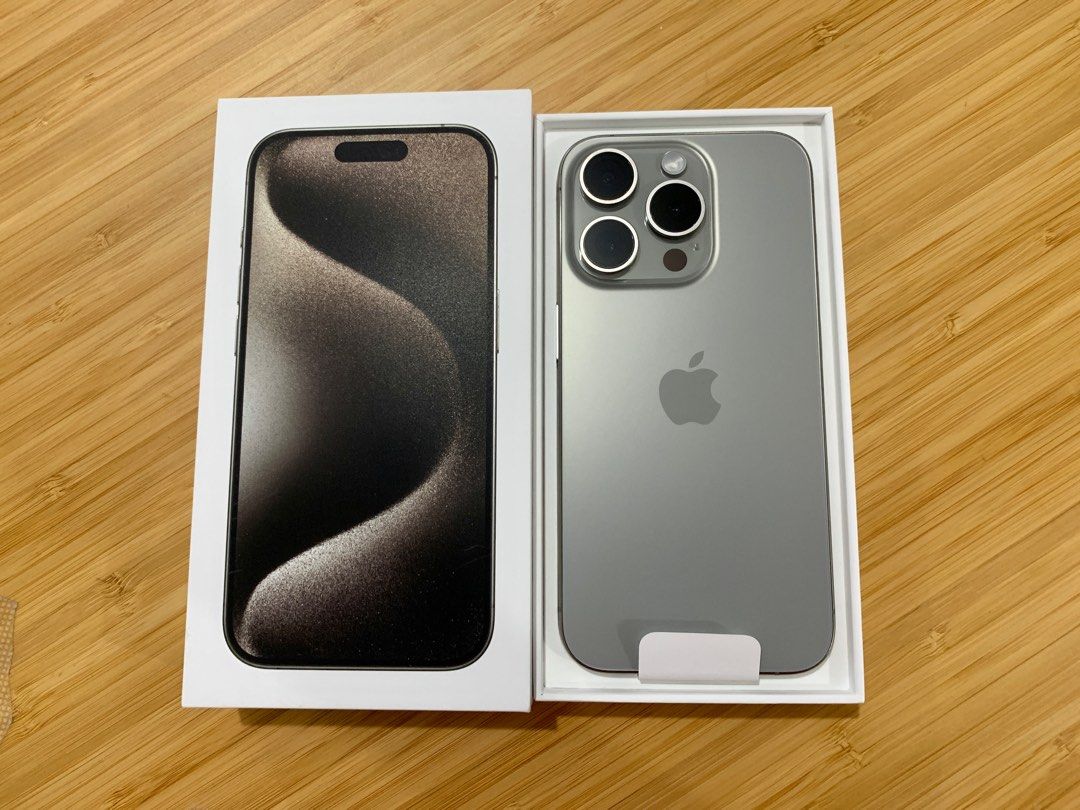 Iphone 15 Pro Natural Titanium 256gb, Mobile Phones & Gadgets, Mobile ...