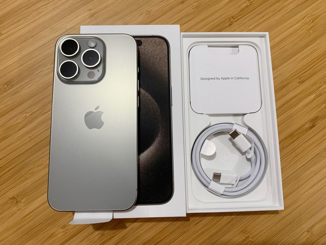 Iphone 15 Pro Natural Titanium 256gb, Mobile Phones & Gadgets, Mobile ...