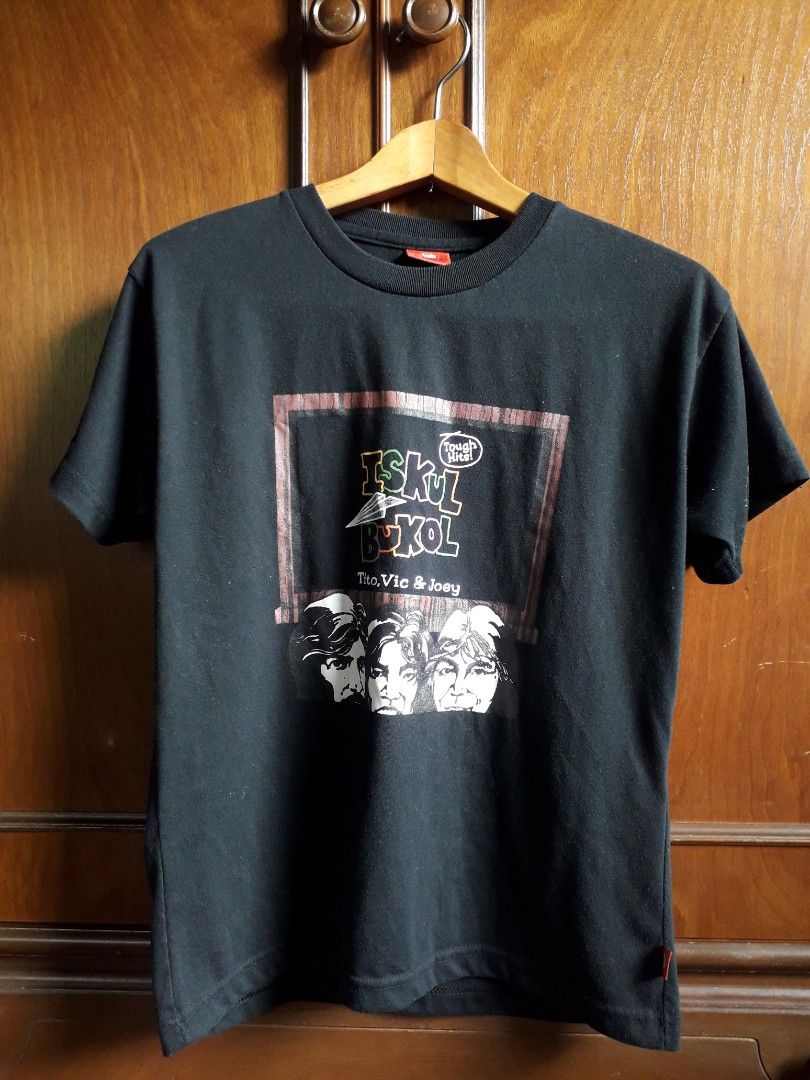 Iskul Bukol Tito Vic and Joey Black Tshirt, Hobbies & Toys, Memorabilia ...