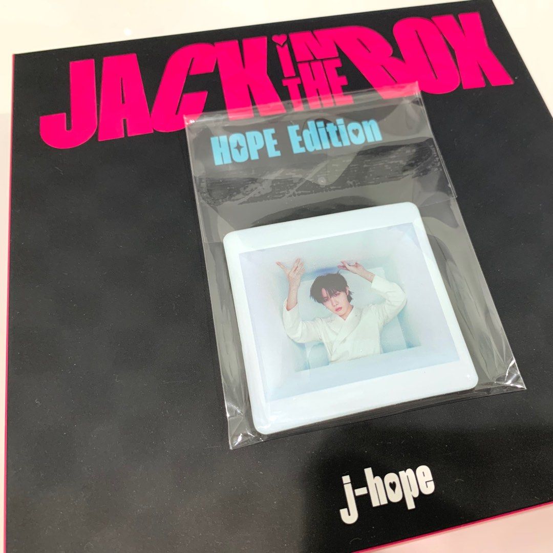 Jack In The Box JITB Hope edition album / weverse pob magnet / jhope bts, Hobbies & Toys ...