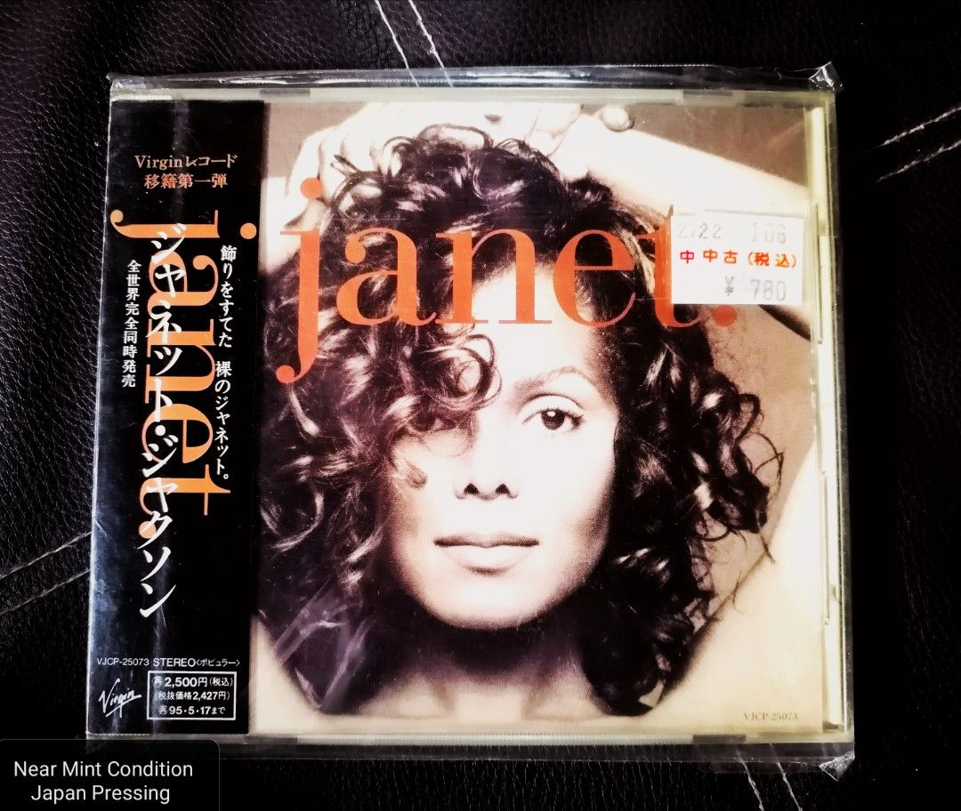 Janet Jackson Janet CD Original CDs for Sale Pop CDs Janet Jackson CD, Hobbies & Toys, Music ...