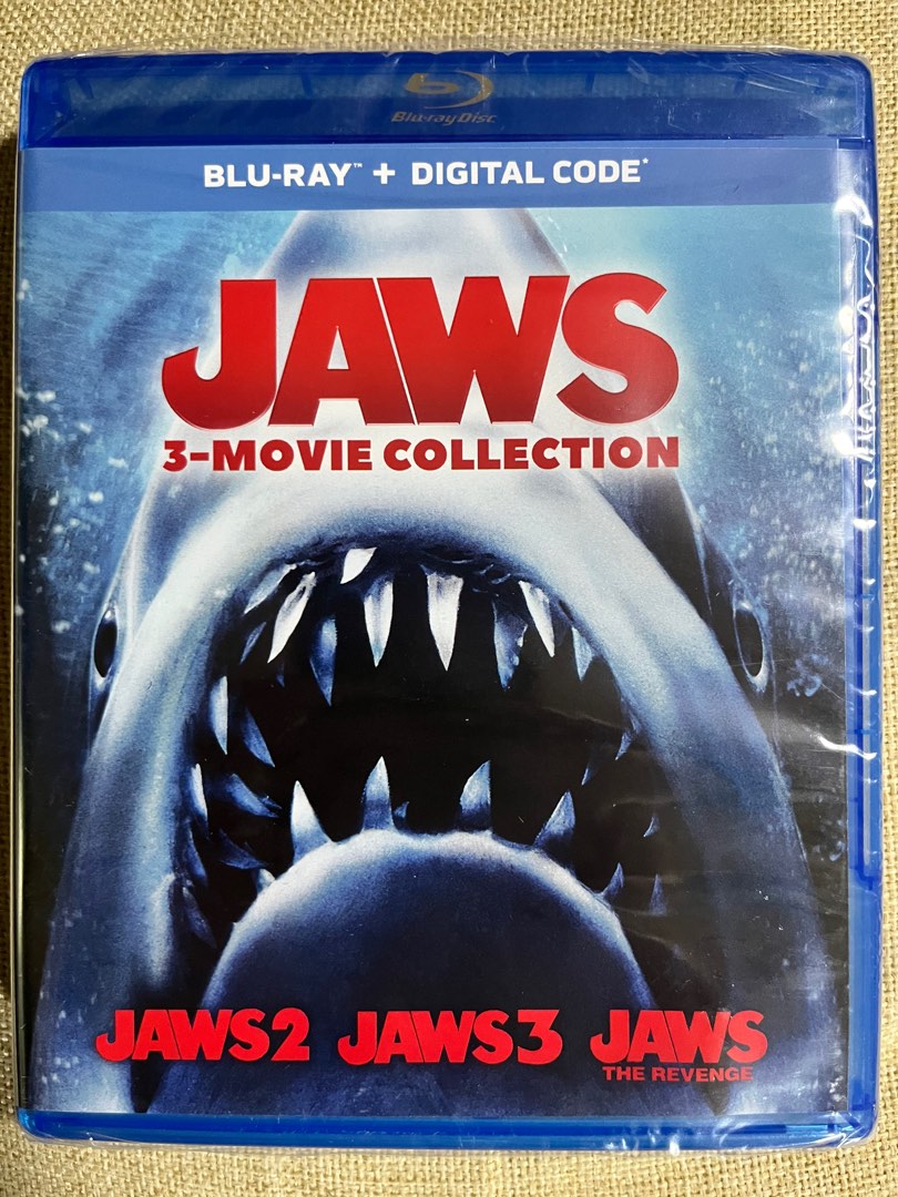 Jaws 3 movie collection, Hobbies & Toys, Music & Media, CDs & DVDs on ...