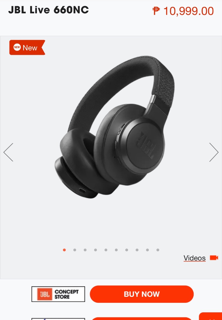 JBL LIVE 660nc, Audio, Headphones & Headsets on Carousell
