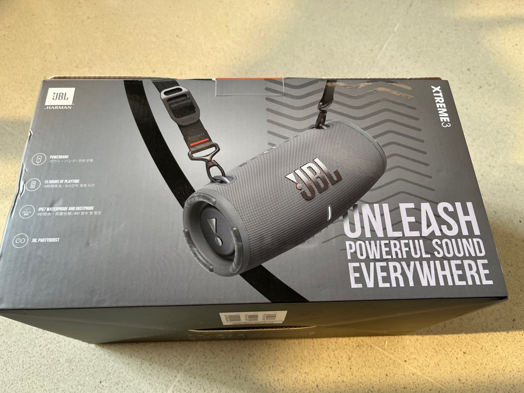 JBL XTREME 3 Party boost, Audio, Portable Music Players on Carousell