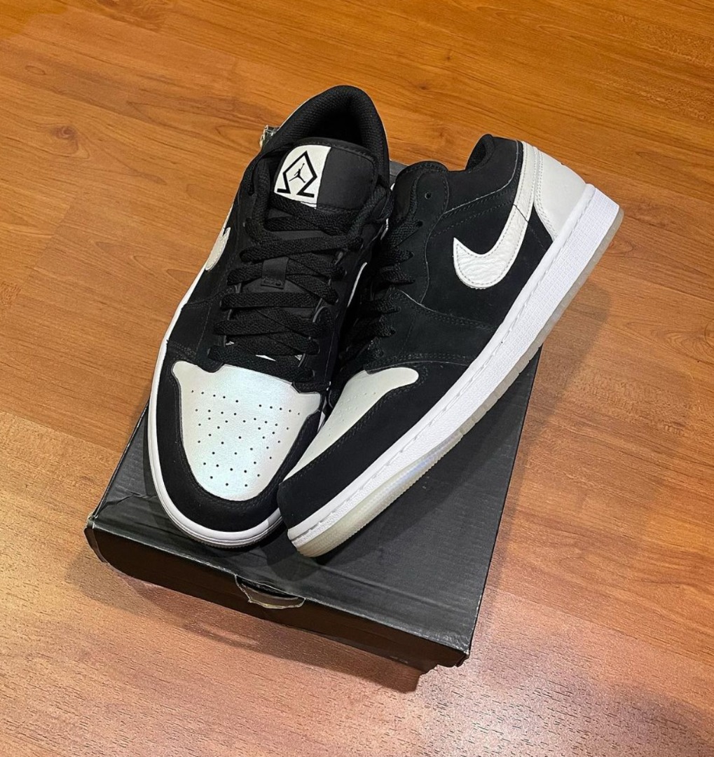 Jordan 1 Low Diamond, Men's Fashion, Footwear, Sneakers on Carousell