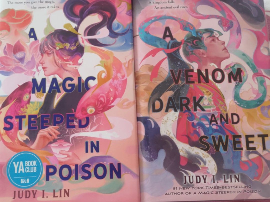 judy lin - a magic steeped in poison & a venom dark and sweet duology ...
