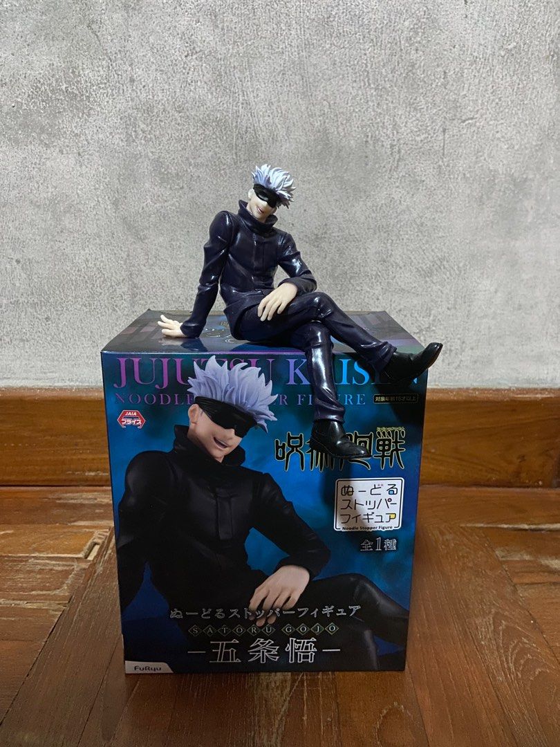 Jujutsu Kaisen Gojo noodle stopper figure, Hobbies & Toys, Toys & Games ...