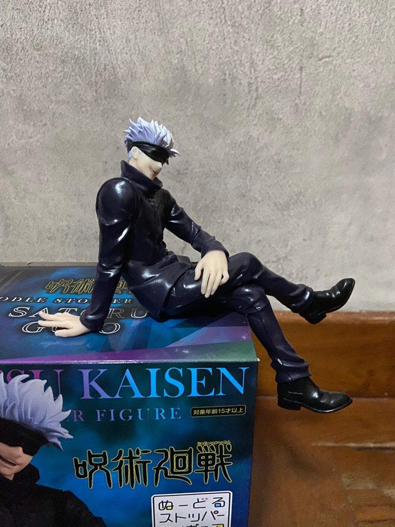 Jujutsu Kaisen Gojo noodle stopper figure, Hobbies & Toys, Toys & Games ...