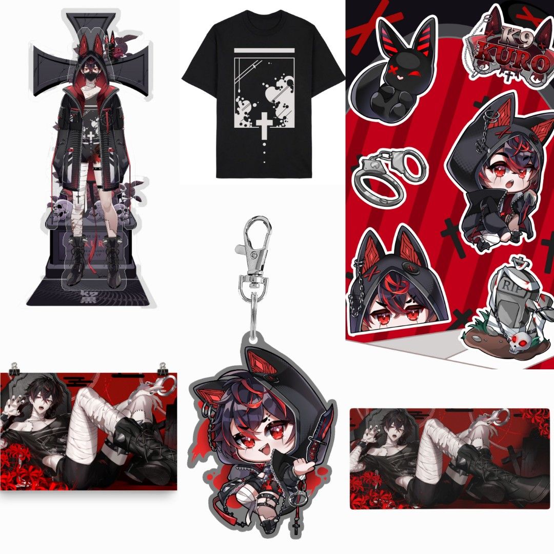 K9KURO Merch, Hobbies & Toys, Memorabilia & Collectibles, Fan ...
