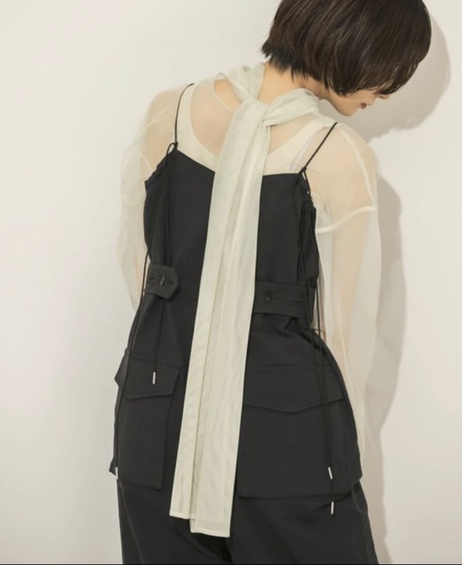 日牌KBF 2way透膚綁帶襯衫, 她的時尚, 上衣, 其他上衣在旋轉拍賣