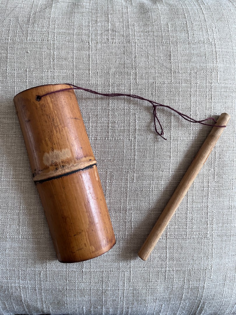Kok kik Kok bamboo sound instrument, Hobbies & Toys, Music & Media ...