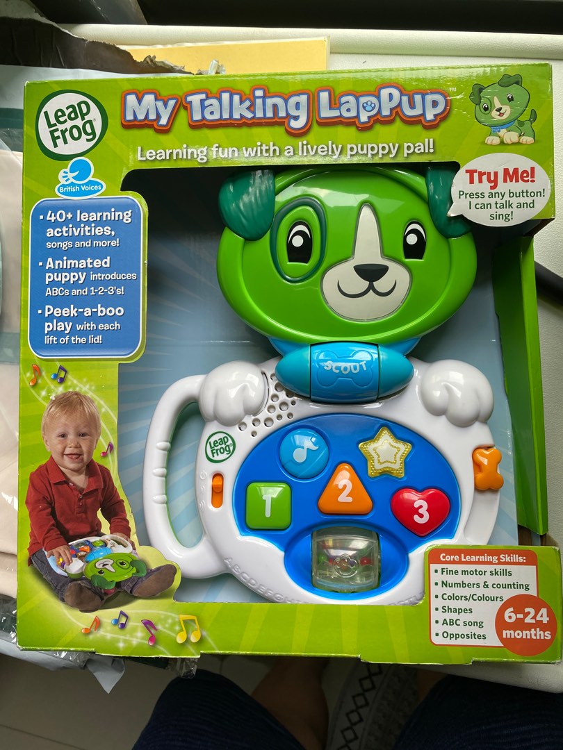 Leapfrog toy - my talking lappup brand new in box, Babies & Kids ...