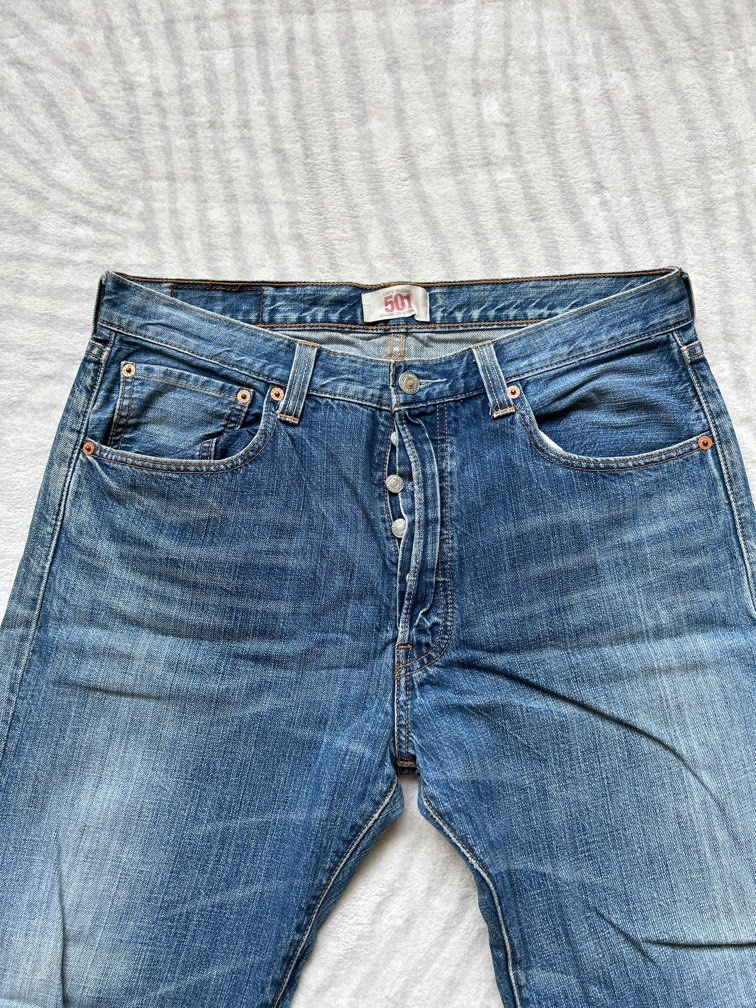 Levi 501 Button Fly, Men's Fashion, Bottoms, Jeans on Carousell