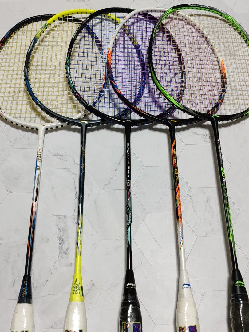 Li Ning Turbocharging Superlite Air Force Axforce Combat Badminton ...