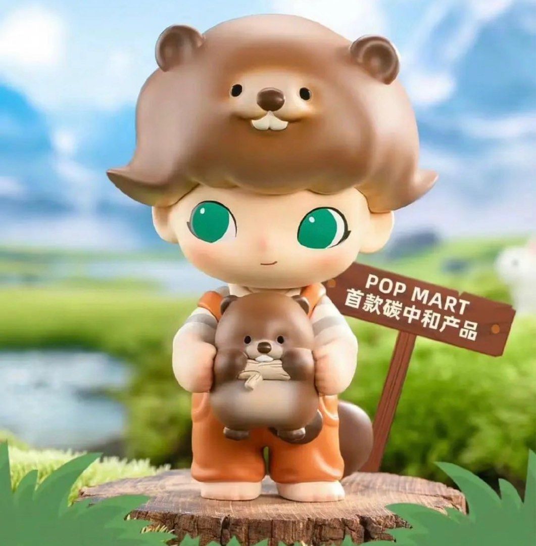 LIMITED EDITION DIMOO BEAVER 8 CM POPMART BLISTER PACKAGE, Hobbies ...