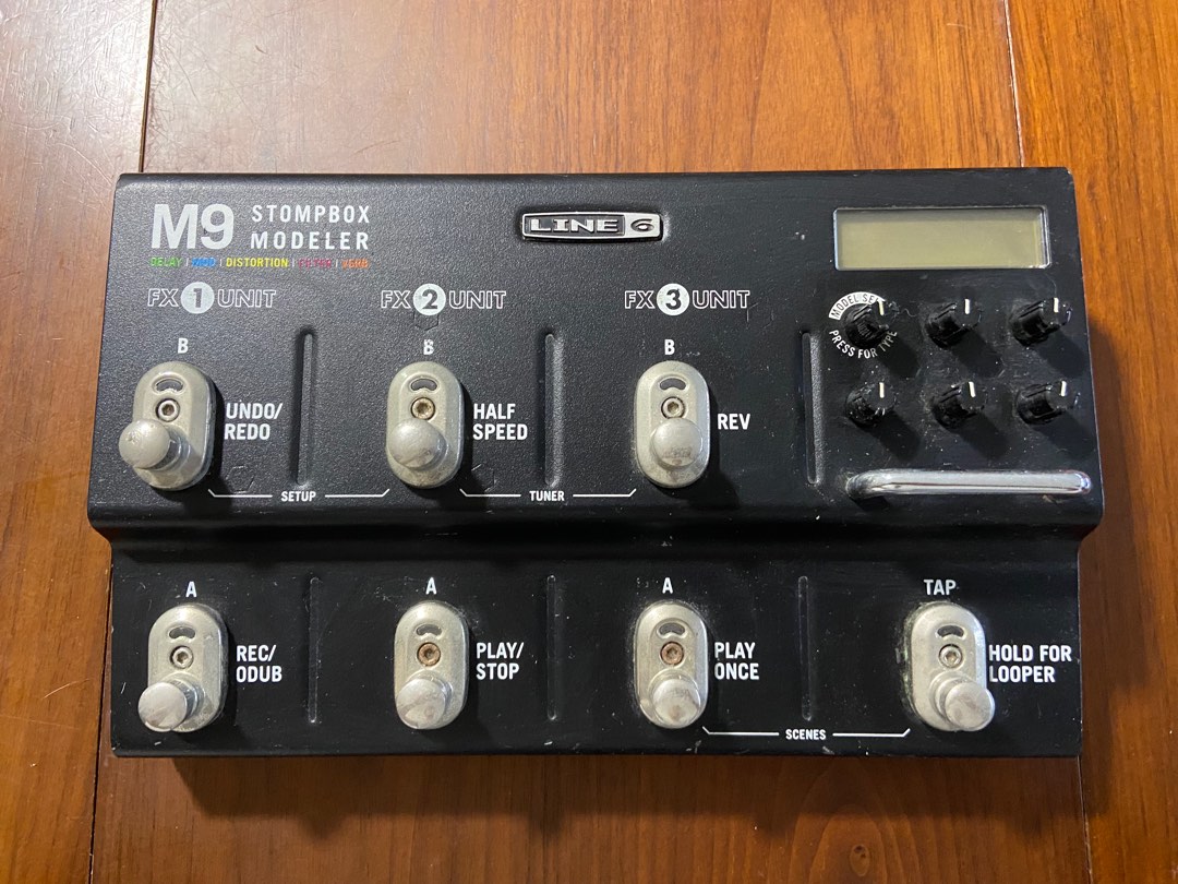 Line 6 M9 Multieffects Pedal, Hobbies & Toys, Music & Media, Music ...