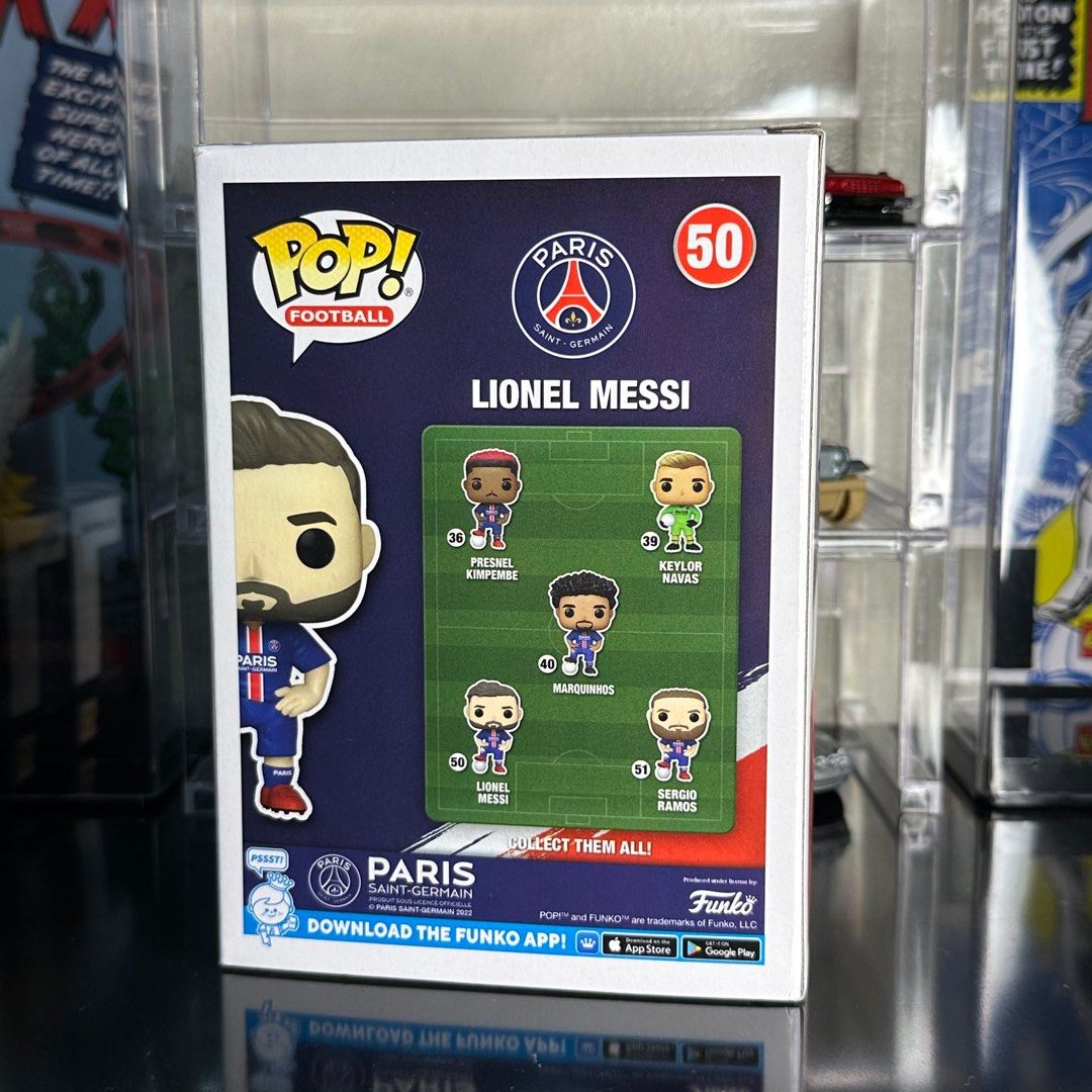 Lionel Messi Funko Pop!, Hobbies & Toys, Toys & Games on Carousell