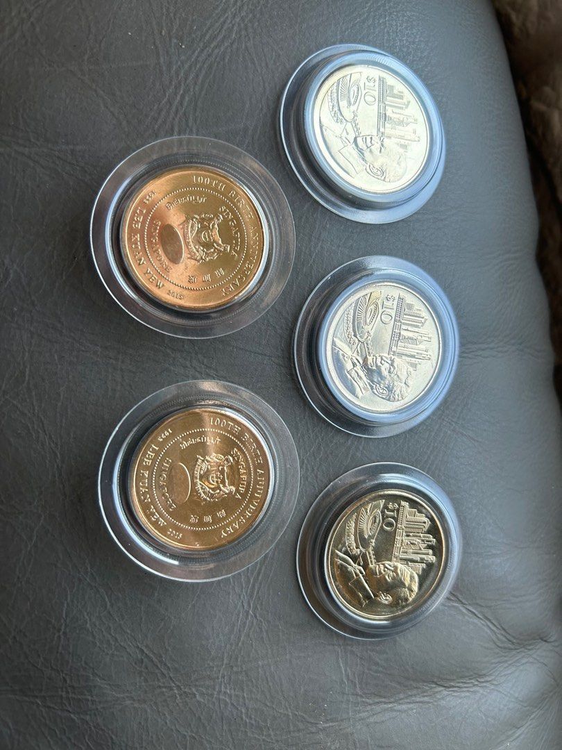 LKY 100 year coin $20 each set, Hobbies & Toys, Memorabilia ...