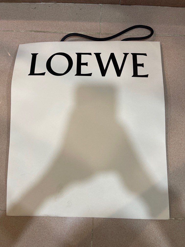 Loewe paper bag 34cm x 40cm, Luxury, Bags & Wallets on Carousell