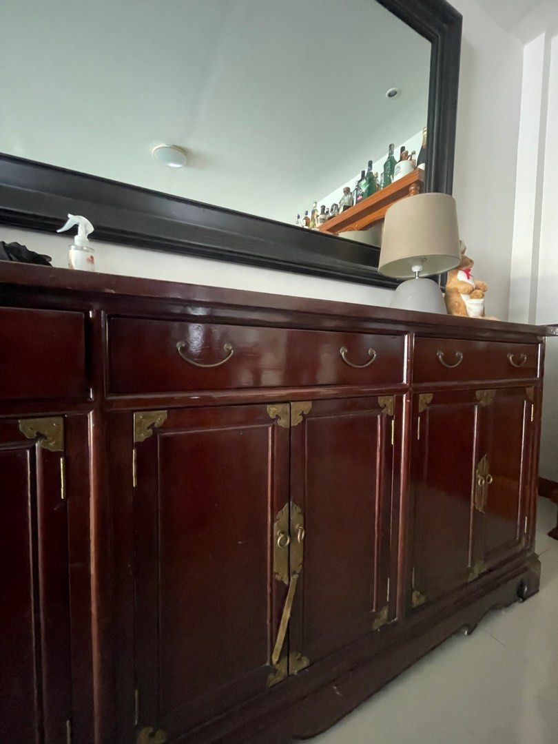 Long buffet table, Furniture & Home Living, Furniture, Tables & Sets on ...
