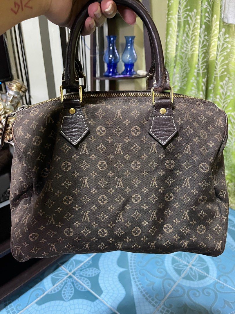 Lv Speedy mini Lin, Luxury, Bags & Wallets on Carousell