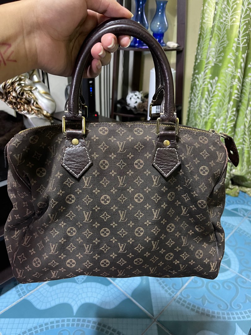 Lv Speedy mini Lin, Luxury, Bags & Wallets on Carousell