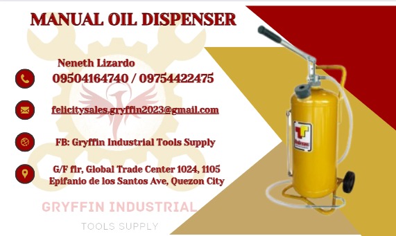 MANUAL OIL DISPENSER, Commercial & Industrial, Industrial Equipment on ...