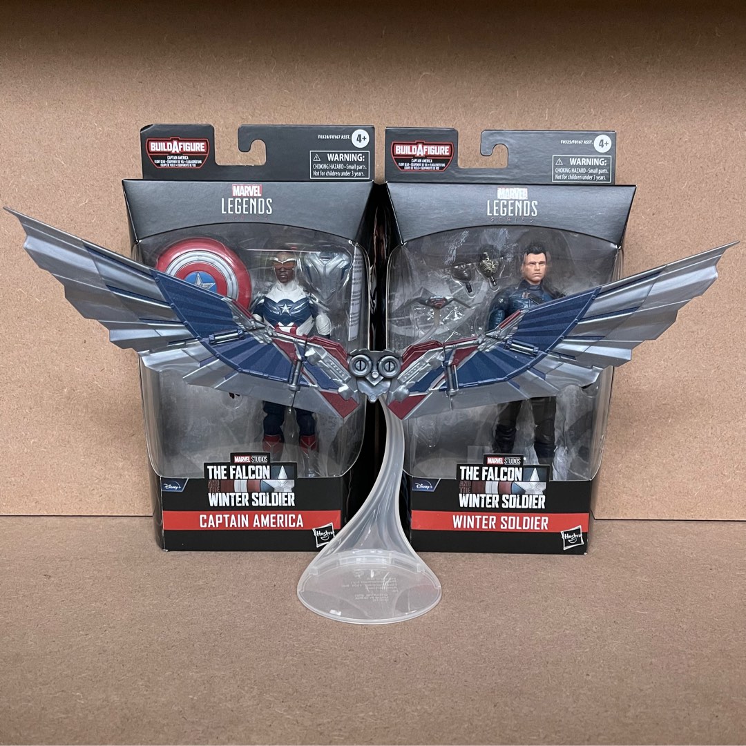 Marvel Legends Captain America Falcon & Winter Soldier with Complete ...