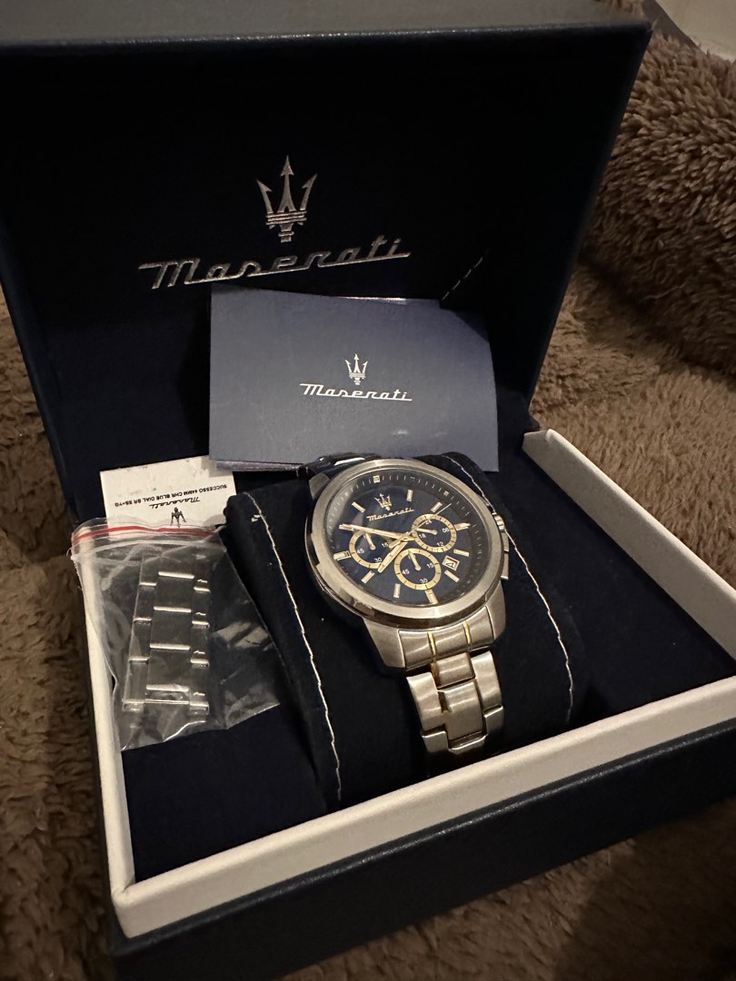 Maserati Successo 44mm, Luxury, Watches on Carousell