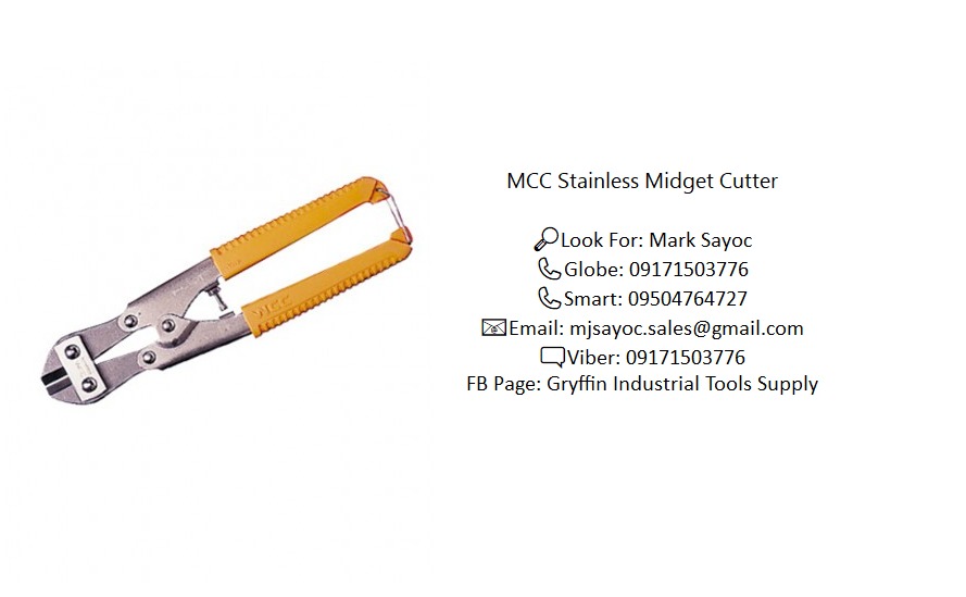 MCC Stainless Midget Cutter, Commercial & Industrial, Industrial ...
