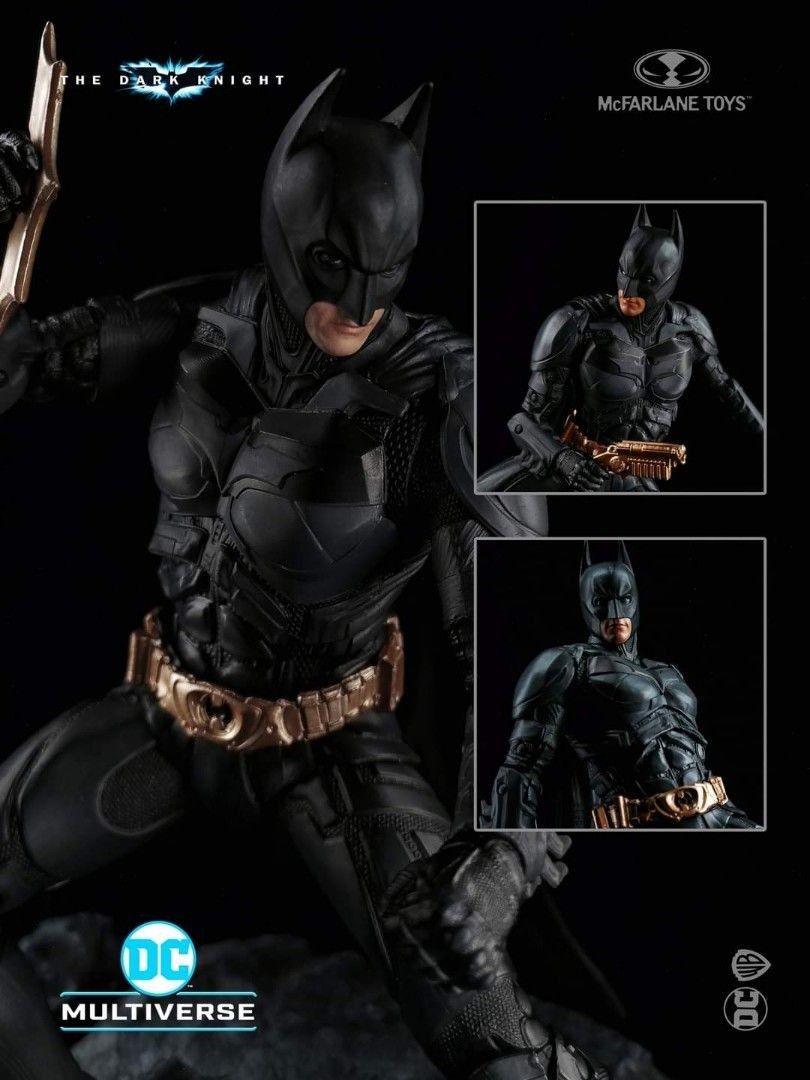 Mcfarlane Dark Knight (Batbale), Hobbies & Toys, Toys & Games on Carousell