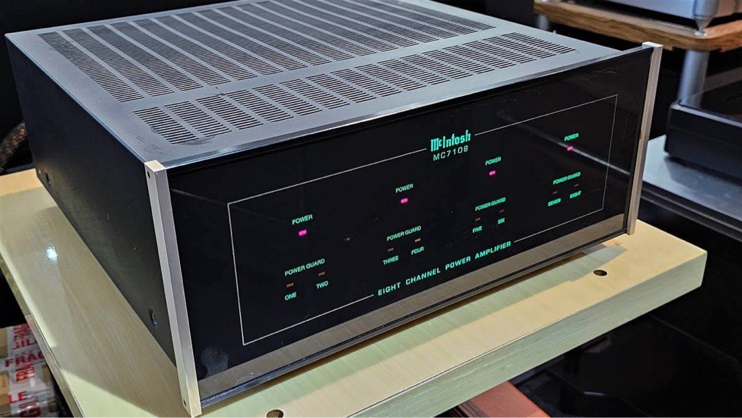 McIntosh MC7108 8-channel Power Amplifier, Audio, Other Audio Equipment ...