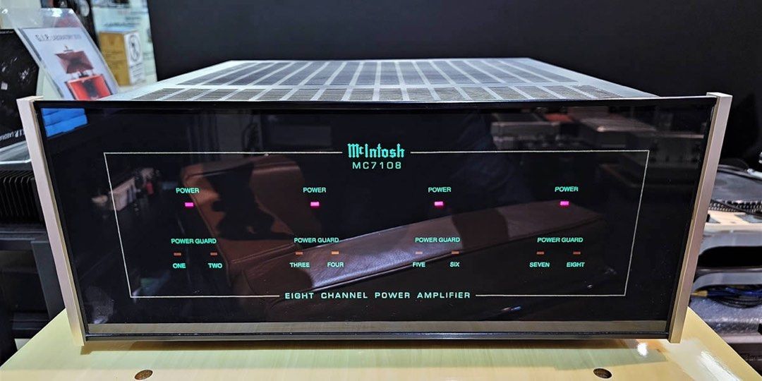 McIntosh MC7108 8-channel Power Amplifier, Audio, Other Audio Equipment ...