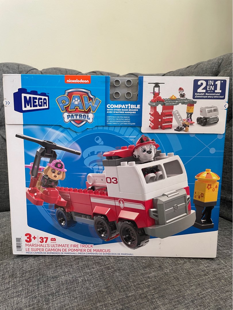 Mega bloks paw patrol set, Toys & Collectibles, Mainan di Carousell