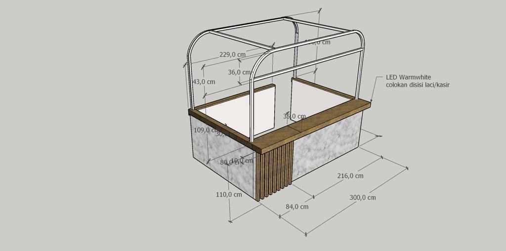 MEJA BOOTHLEMARI BAR/BARISTA/RESEPSIONIS/CAFE/LOBBY/KASIR MEWAH MARMER ...