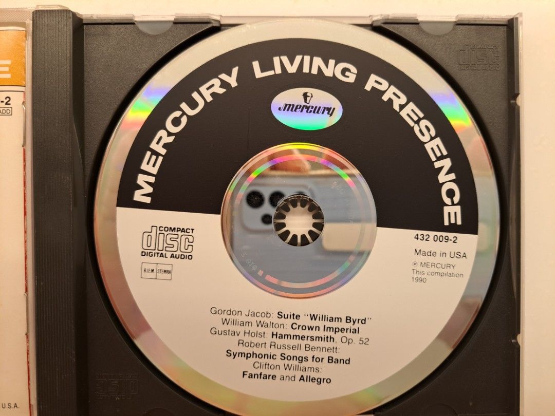 Mercury Living Presence - British and American Band Classics (CD ...