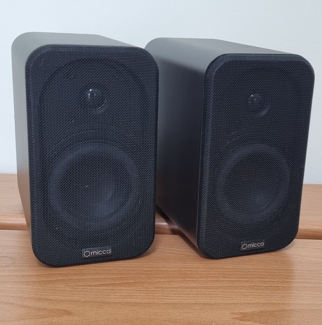 Micca RB42 passive bookshelf speakers, Audio, Soundbars, Speakers ...