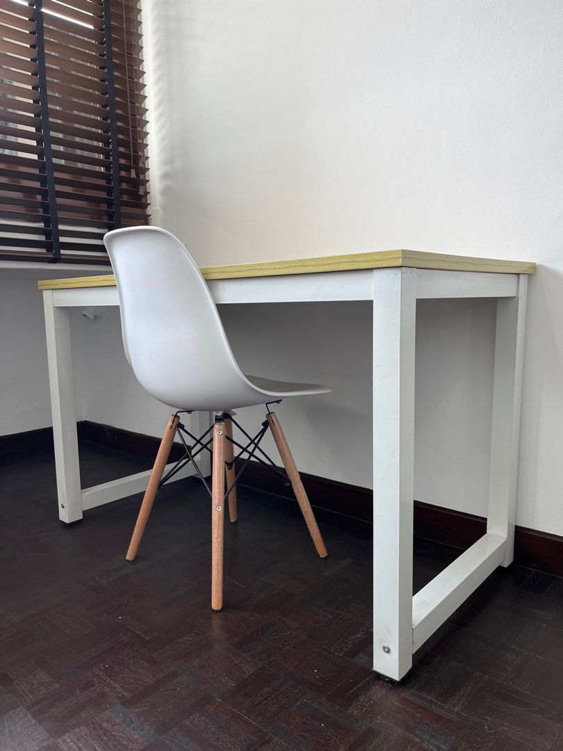 Minimalistic Study Table, Furniture & Home Living, Furniture, Tables ...