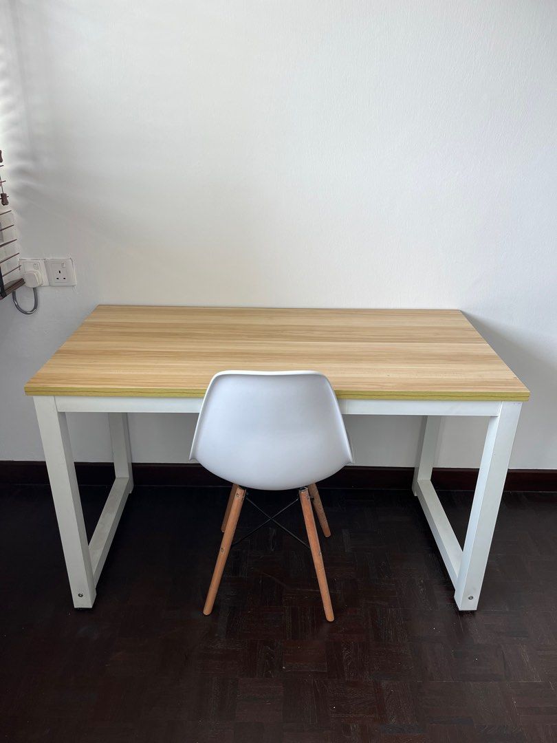 Minimalistic Study Table, Furniture & Home Living, Furniture, Tables ...