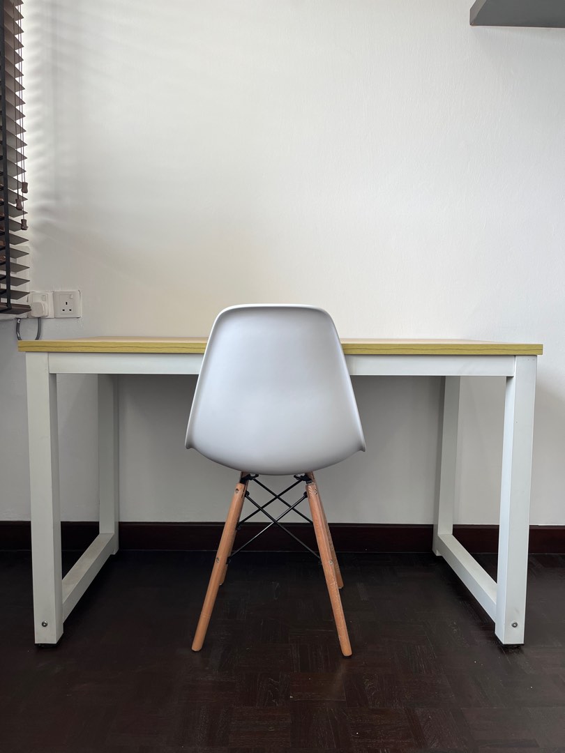 Minimalistic Study Table, Furniture & Home Living, Furniture, Tables ...