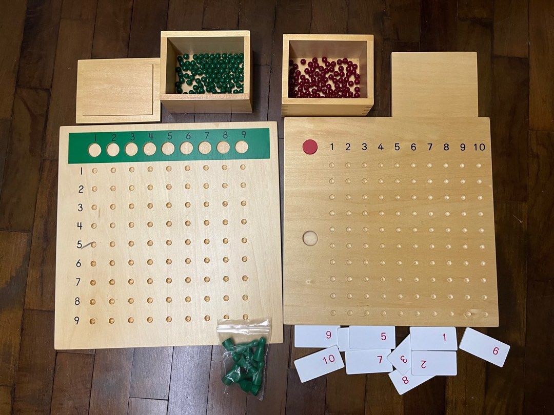 Montessori Multiplication and Division Board Montessori Maths Toy ...