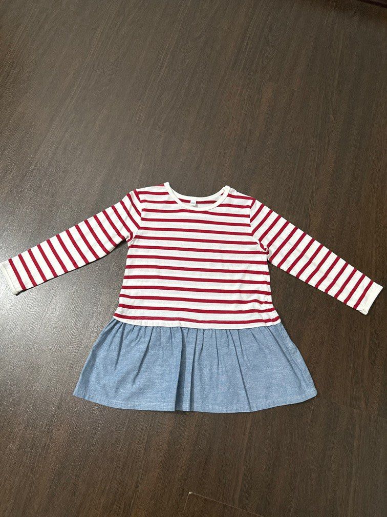 Muji Baby Girl dress, Babies & Kids, Babies & Kids Fashion on Carousell