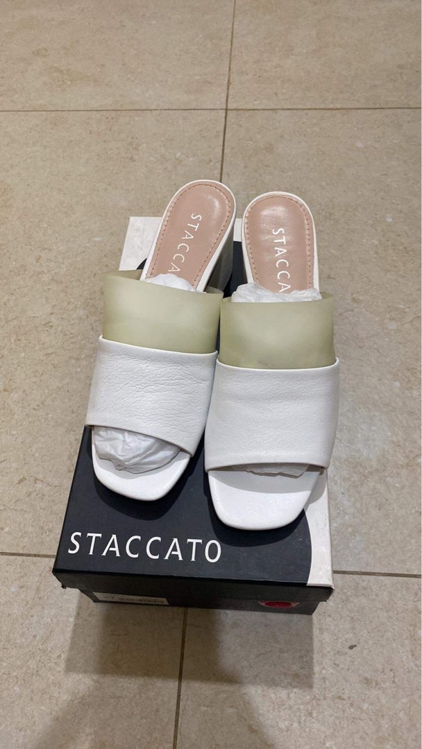 my Staccato two toned sandals, Announcements on Carousell