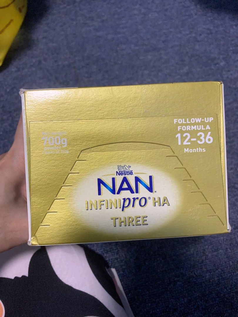 NAN Infinipro HA (THREE)(12-36 months), Babies & Kids, Nursing ...