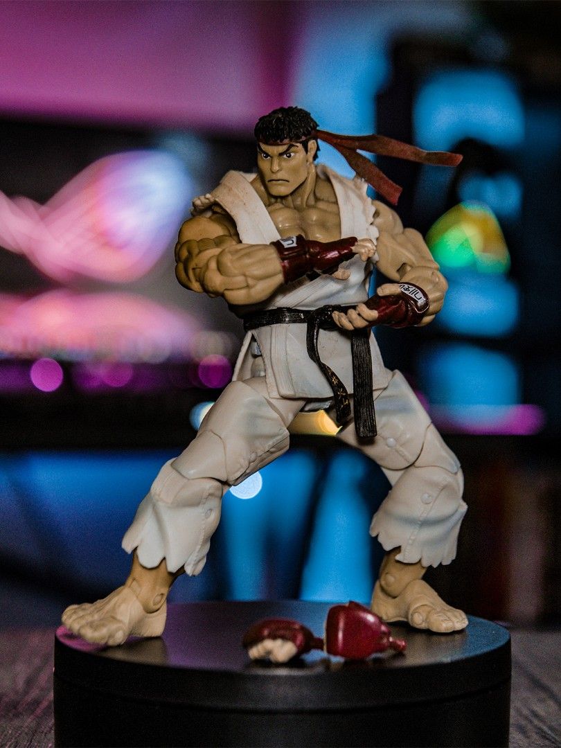 NECA Street Fighter Ryuu Ryu Collectible Action Figure 6.5 Inches, Hobbies & Toys, Toys & Games ...