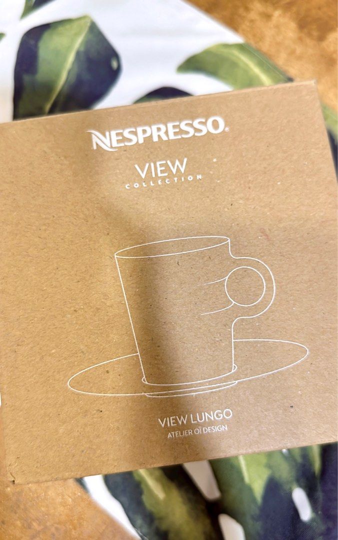 Nespresso VIEW Lungo cup set - 2x 180ml tempered glass, Furniture ...