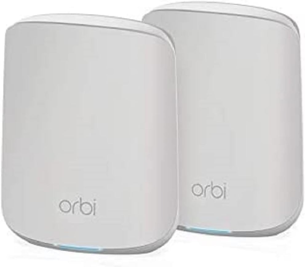 NETGEAR Orbi Mesh WiFi System (RBK352) | WiFi 6 Mesh Router with 1 ...